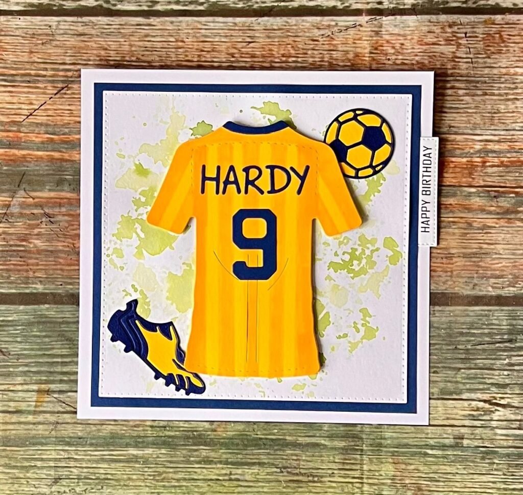 Create Your Own Football Shirt Die - craftaddictionuk.com