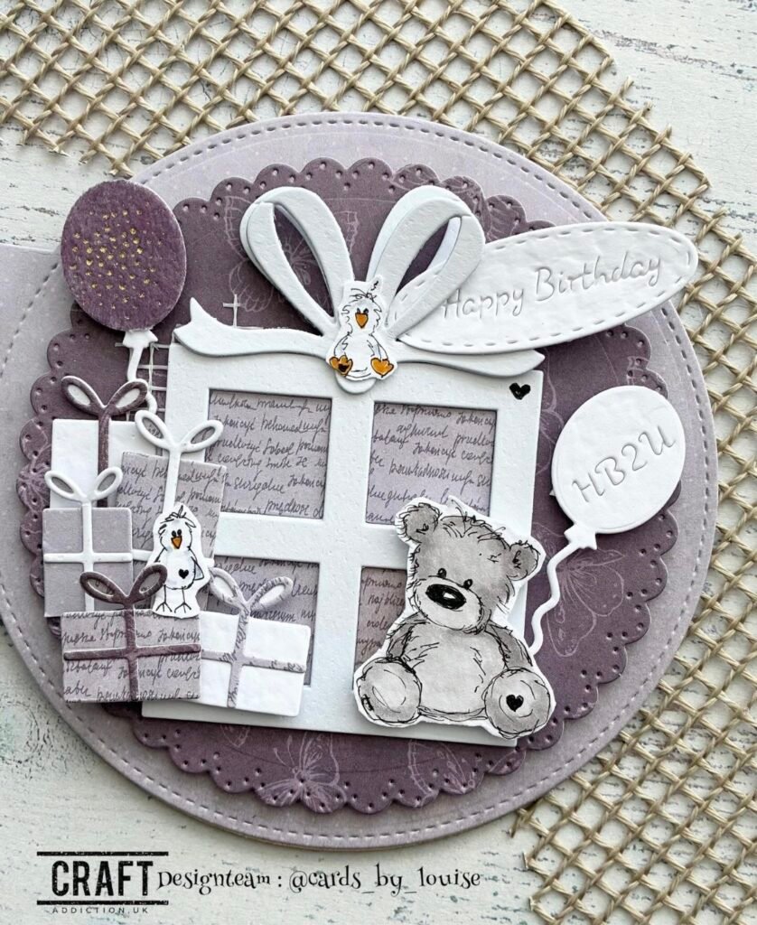 Christmas Present Overlay Die - craftaddictionuk.com