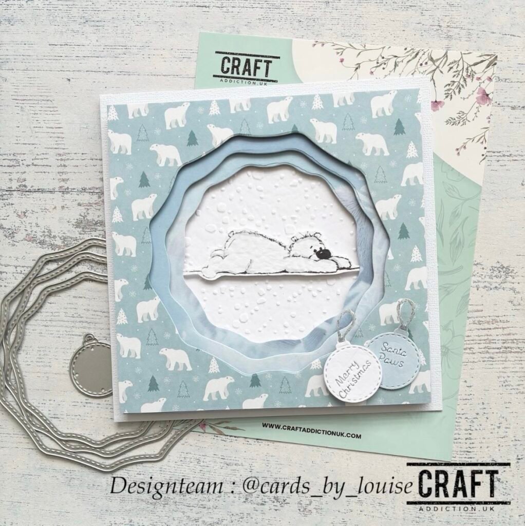 Wobbly Edge Circle - craftaddictionuk.com