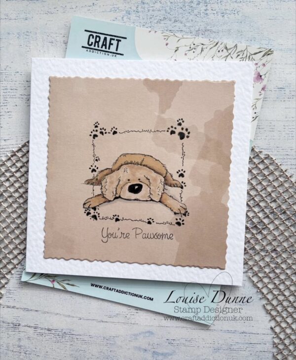 Ruffles and Crumpet Photopolymer Stamp - craftaddictionuk.com
